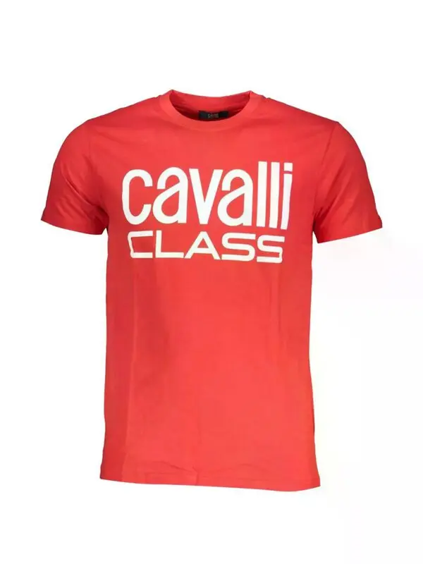 Roberto Cavalli Logo-print T-shirt - Red