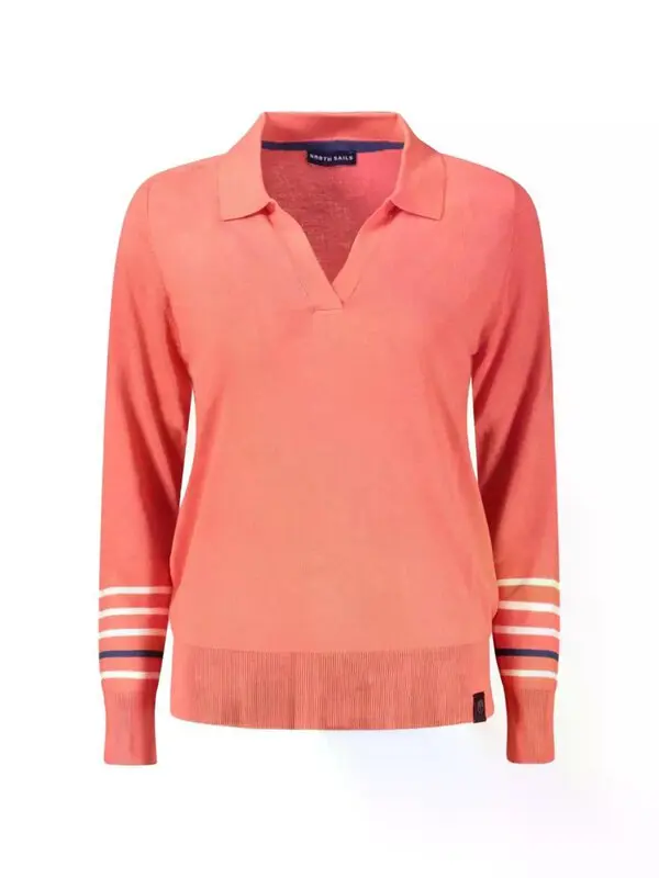 NORTH SAILS V-neck Sweater - Orange