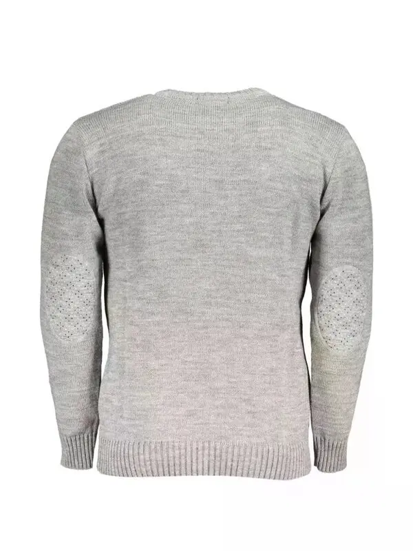 U.S. Grand Cable-knit Elbow-patch Sweater