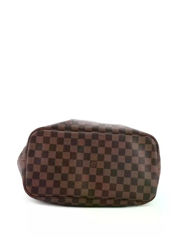 LOUIS VUITTON Neverfull Mm Damier Tote Bag - Brown
