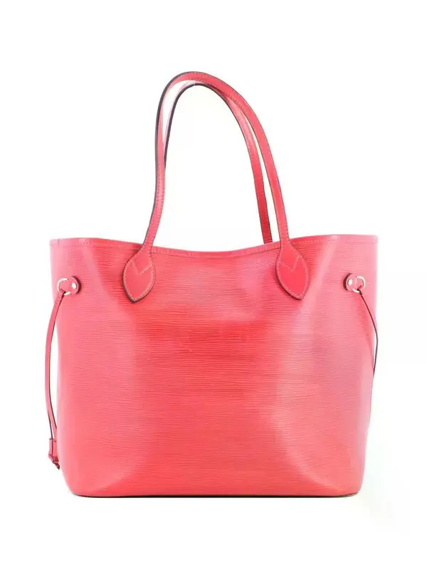 LOUIS VUITTON Neverfull Mm Tote Bag - Red