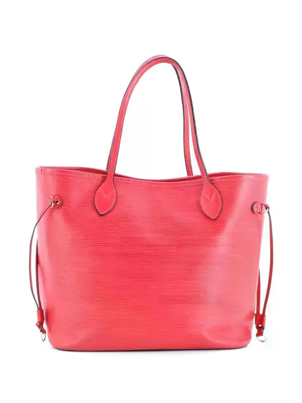 LOUIS VUITTON Neverfull Mm Tote Bag - Red