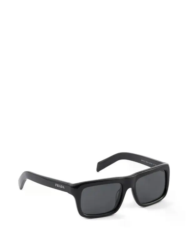 Prada Rectangle Sunglasses - Black