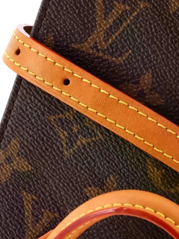 LOUIS VUITTON Petit Sac Plat Monogram Crossbody Bag