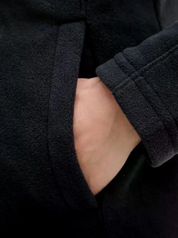 Columbia Fleece Zip-up Sweatshirt With High Neck