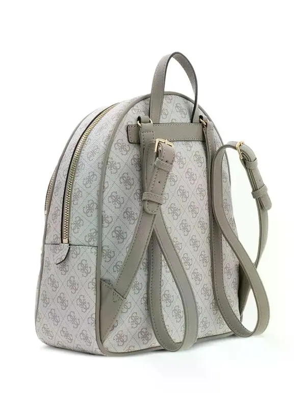 Guess Monogram-pattern Zip-around Backpack