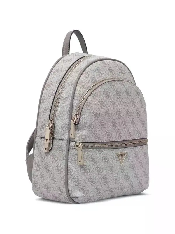 Guess Monogram-pattern Zip-around Backpack