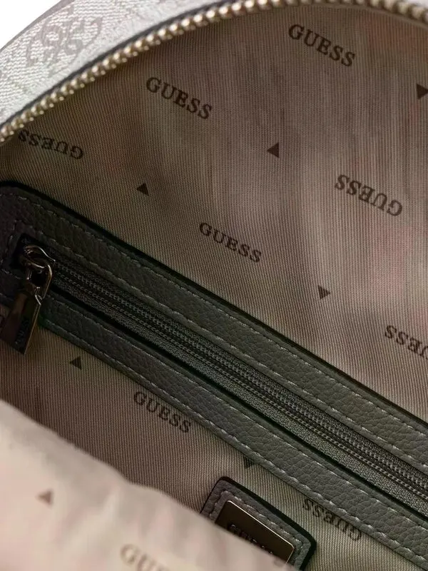 Guess Monogram-pattern Zip-around Backpack