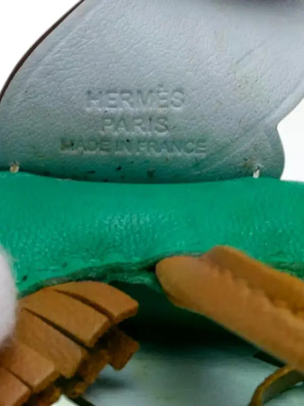 Hermès Grigri Rodeo Pegase Bag Charm Pm - Green