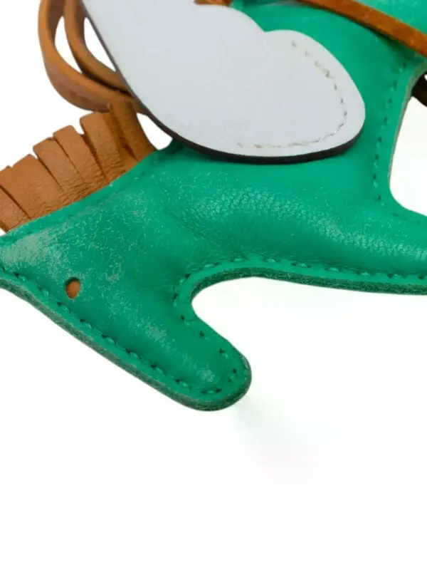 Hermès Grigri Rodeo Pegase Bag Charm Pm - Green