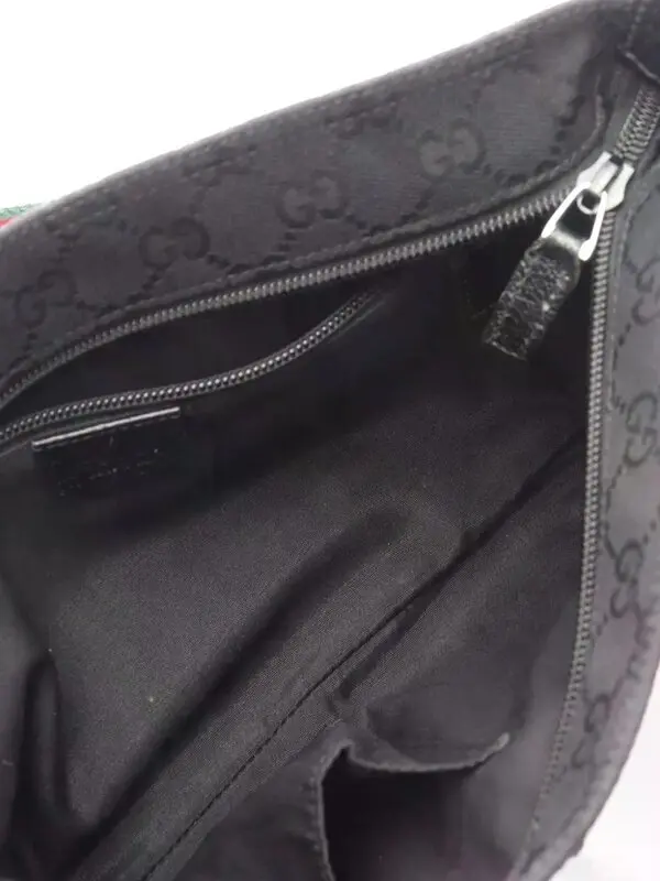 Gucci Gg Canvas Web Crossbody Bag 2000-2015
