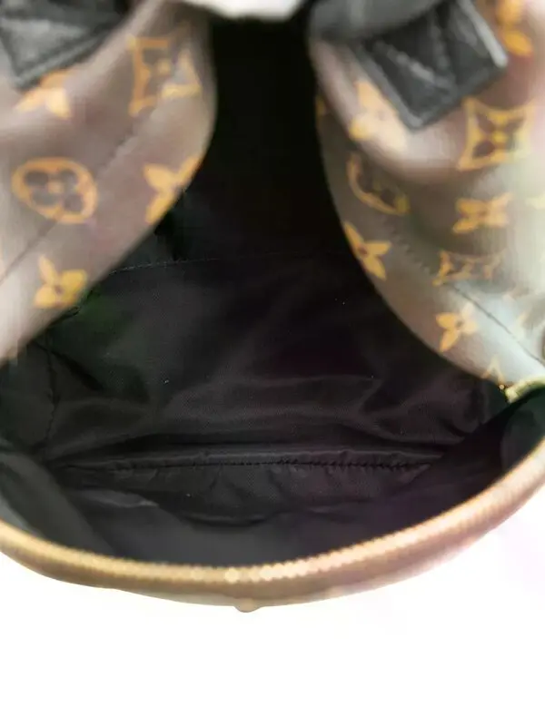 LOUIS VUITTON 2016 Monogram Palm Springs Pm Backpack - Brown