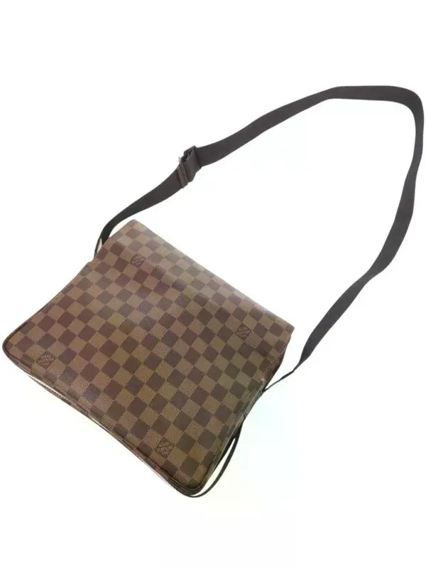 LOUIS VUITTON 2004 Damier Ebene Naviglio Crossbody Bag