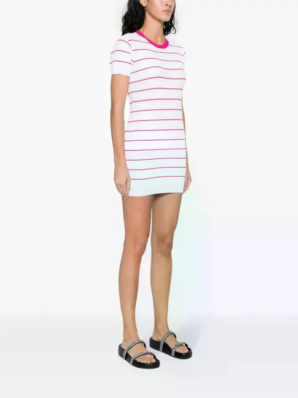 Dsquared2 Striped Knitted Dress
