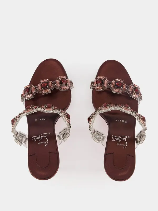 CHRISTIAN LOUBOUTIN Just Jewel 85 Sandals - Pink