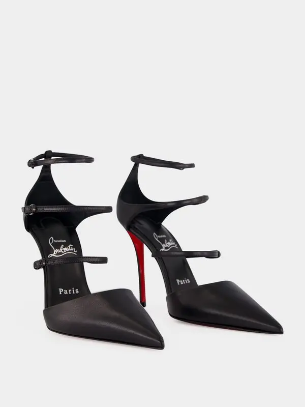 CHRISTIAN LOUBOUTIN Milena 100 Strappy Pumps