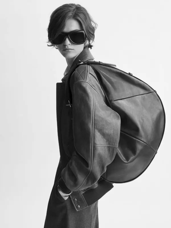 Saint Laurent Mombasa Large Hobo Bag - Black