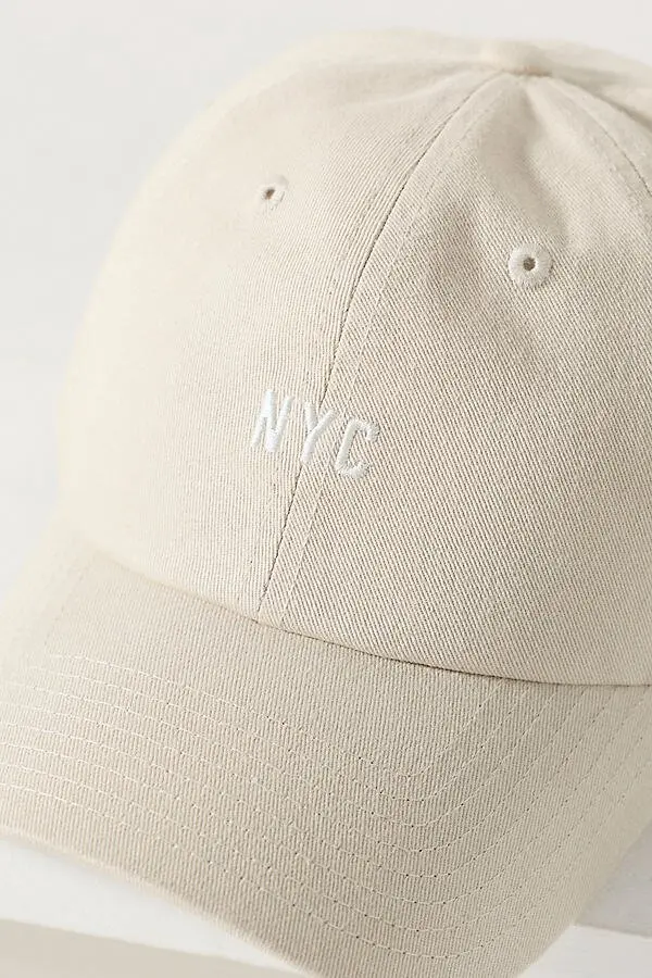 American Needle Mini Nyc Baseball Cap - Stone