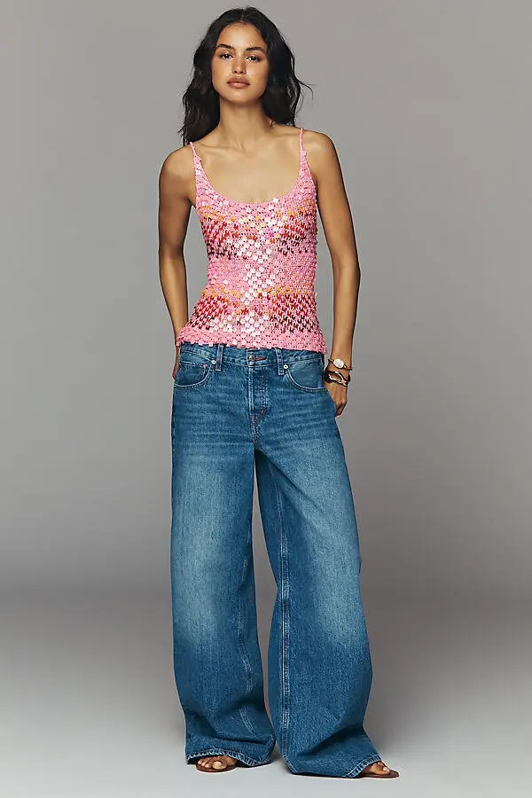 TACH Arenita Sequin Tank Top
