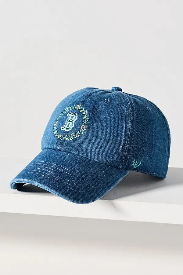 '47 Denim Floral Baseball Cap - Boston Red Sox