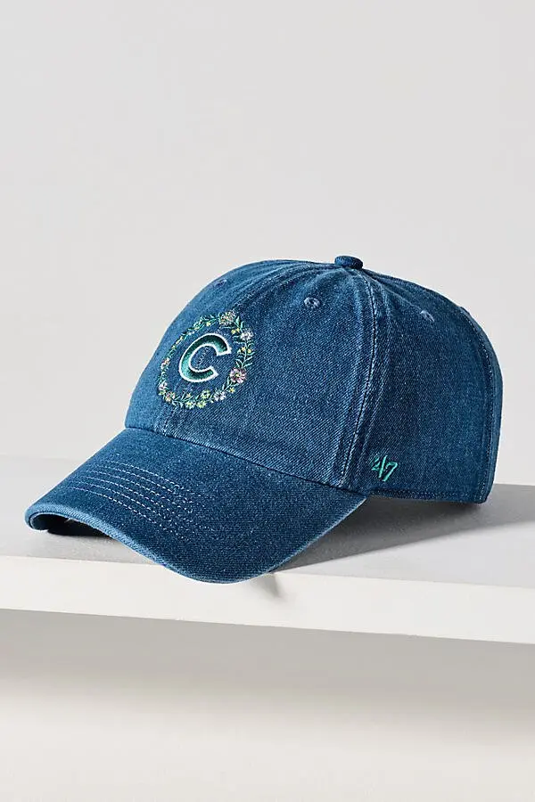 '47 Denim Floral Baseball Cap - Chicago Cubs