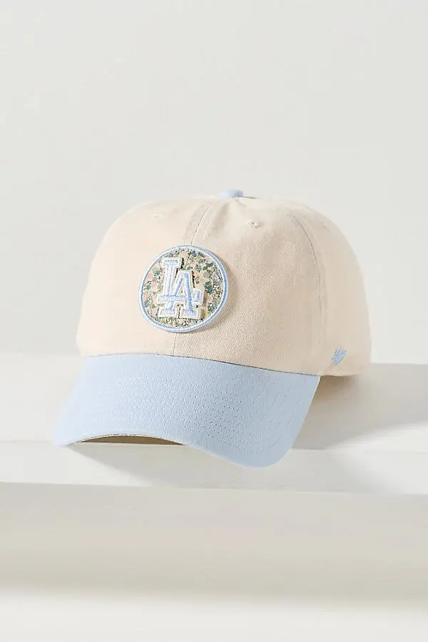 '47 Floral Baseball Cap - L A Dodgers