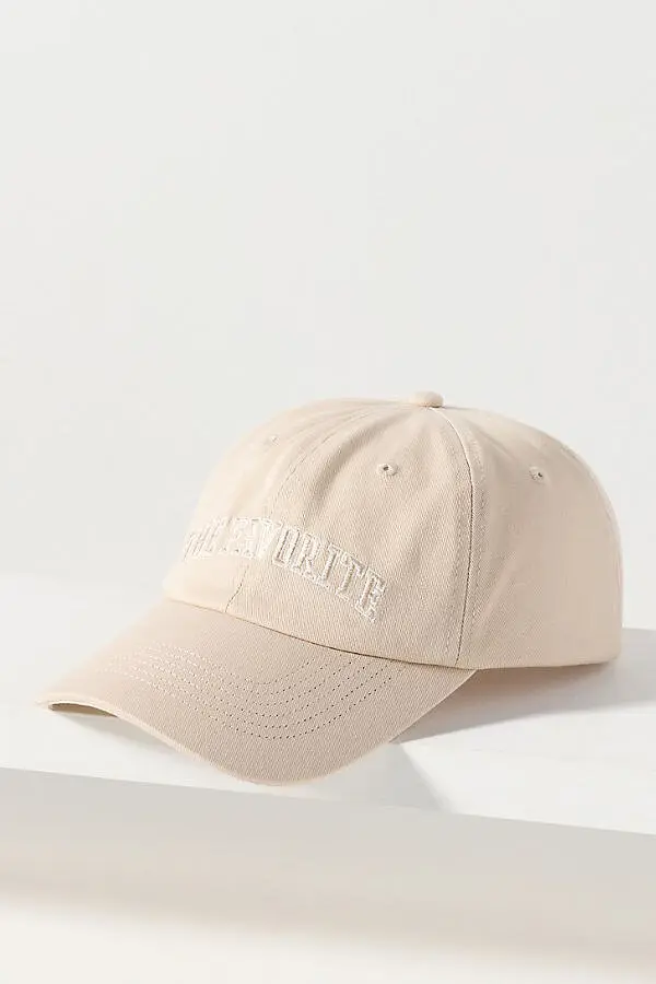 FAVORITE DAUGHTER Baseball Cap - Oatmeal