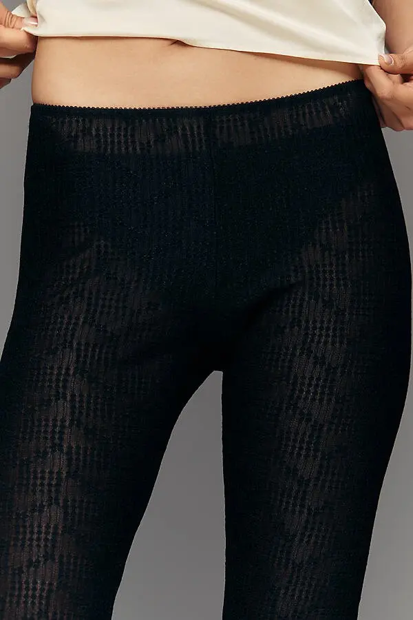Anthropologie Ruffle Capri Pants