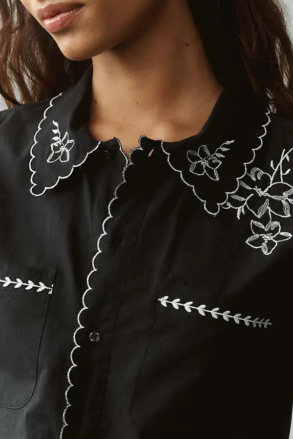 The Great. The Bowlg Shirt Top