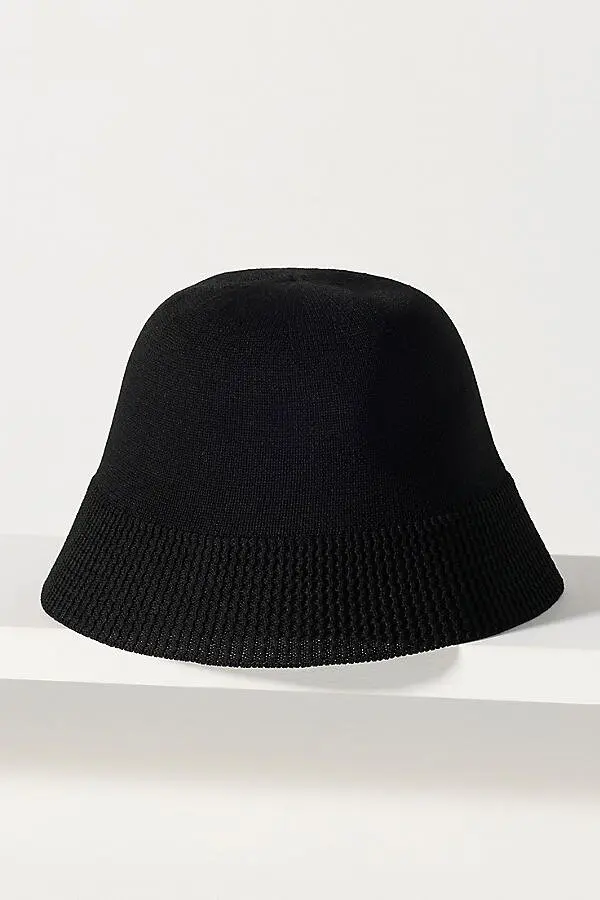 WYETH Nubby Cloche Hat - Black