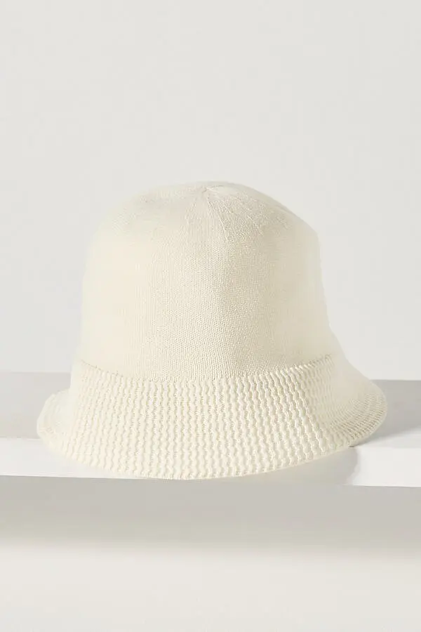 WYETH Nubby Cloche Hat - Cream