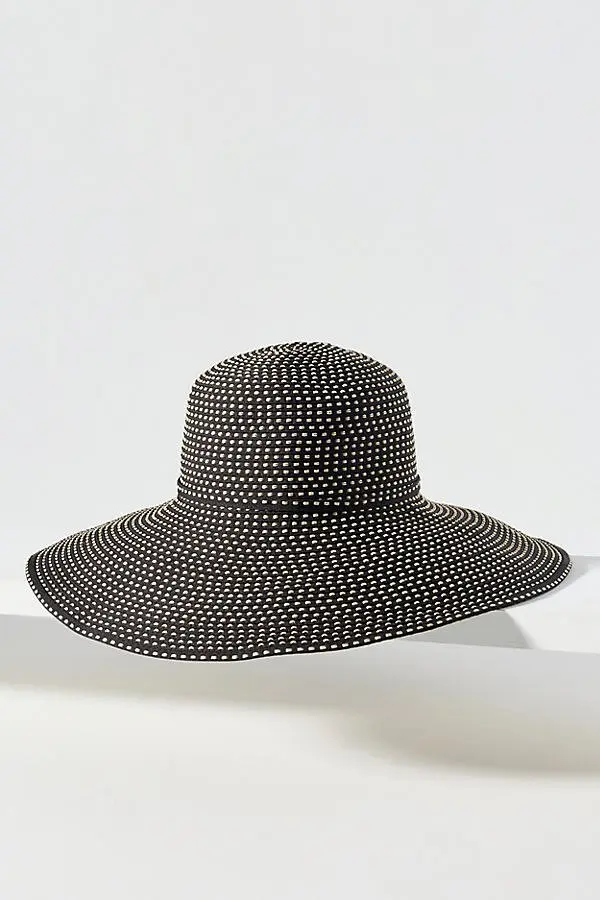 San Diego Hat Textured Sun Hat - Black