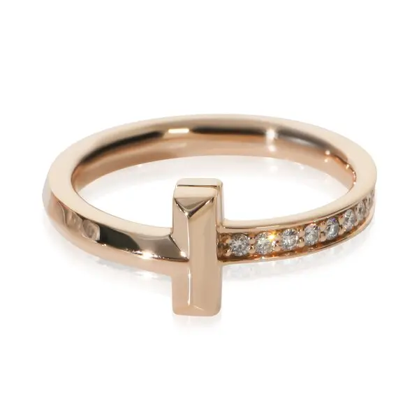 Tiffany & Co. T1 Diamond Ring - Rose_gold
