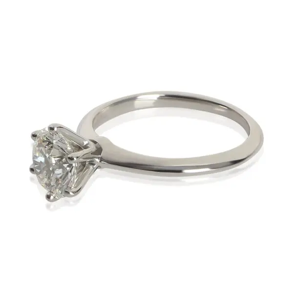 Tiffany & Co. 1.71 Ct Round Brilliant Diamond Engagement Ring