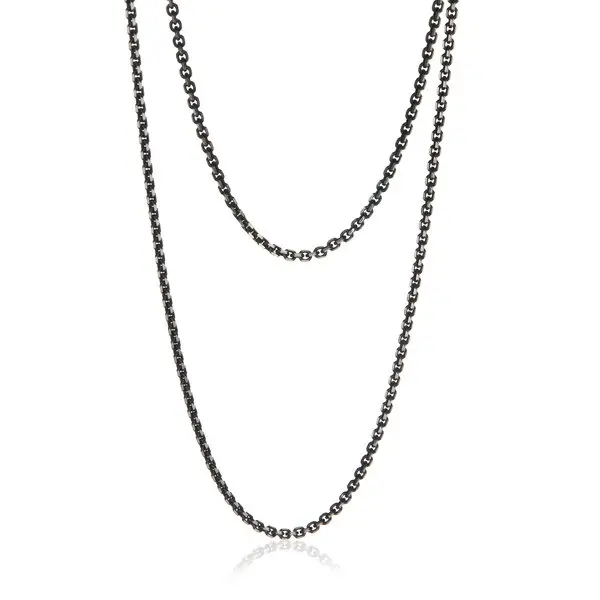 Tiffany & Co. Sterling Silver 925 Thin Chain Necklace - Sterling_silver