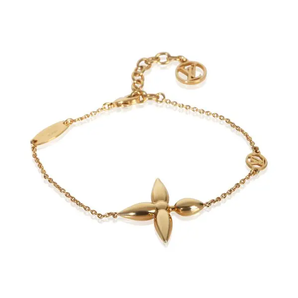 LOUIS VUITTON Gold-plated Louisette Bracelet - Gold_plated