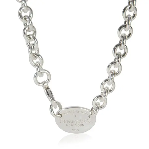 Tiffany & Co. Sterling Silver Return To Necklace - Sterling_silver