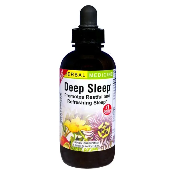 TRACE MINERALS Deep Sleep Natural Herbal Sleep Aid Supplement Non-habit Forming