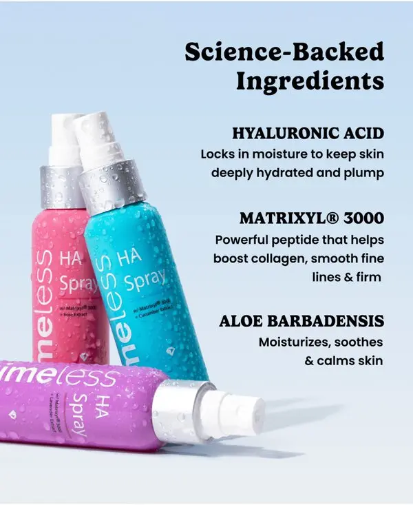 TIMELESS SKIN CARE Mini Hydrating Peptide Spray Set - No Color