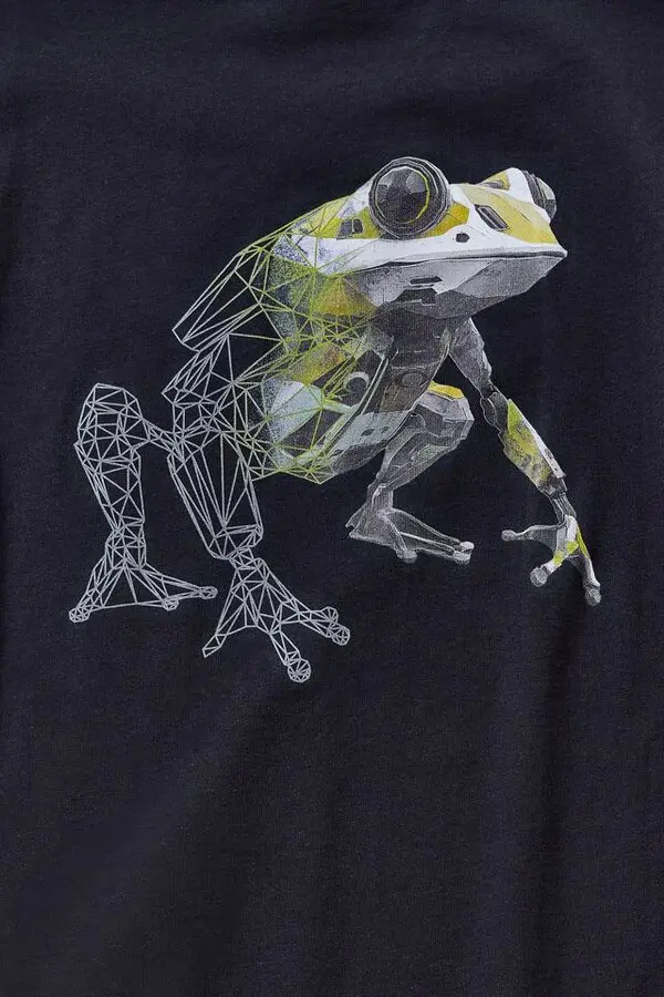 Oakley Futurescape Frog Graphic Tee - Black