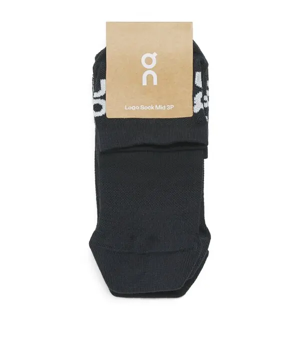 On Logo Socks - Black
