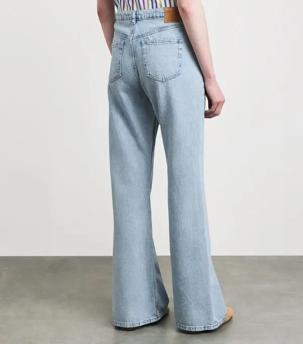 Claudie Pierlot Flared Jeans - Blue