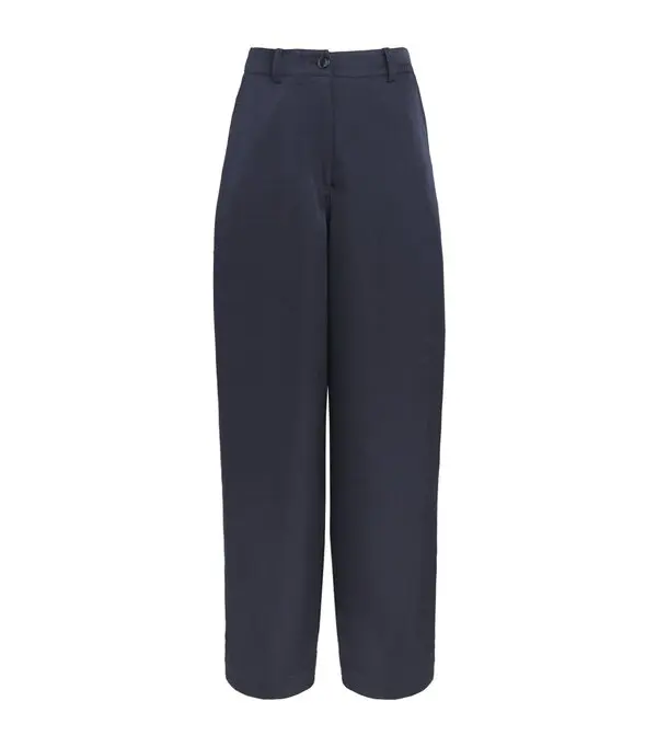 Claudie Pierlot Wide-leg Tailored Trousers - Blue