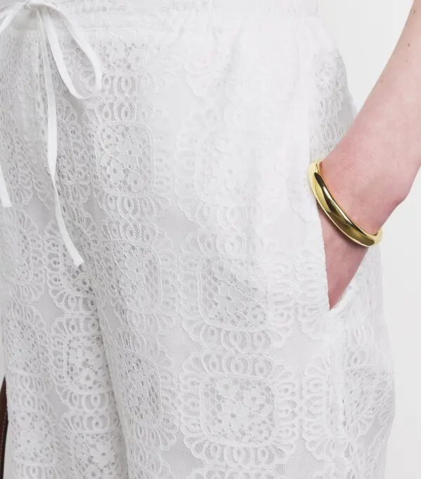 Claudie Pierlot Lace Wide-leg Trousers