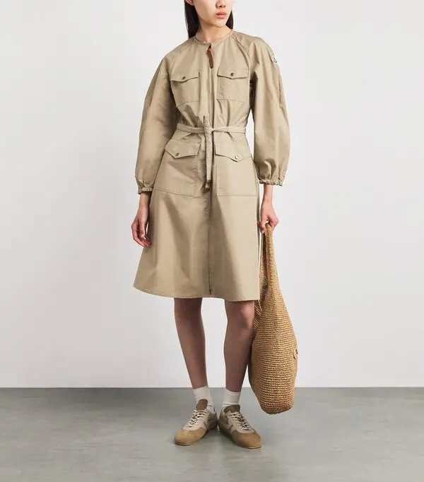 Moncler Poplin Mini Dress