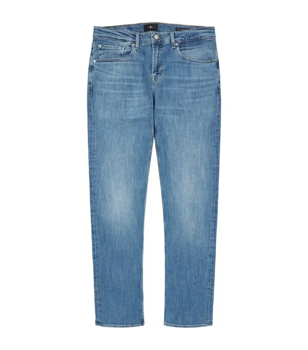 7 For All Mankind The Straight Jeans - Blue