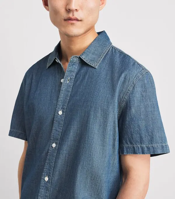 Paige Denim Short-sleeve Soliman Shirt