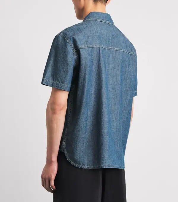 Paige Denim Short-sleeve Soliman Shirt