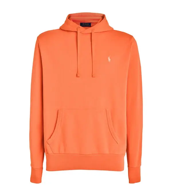 Polo Ralph Lauren Cotton Loopback Fleece Hoodie - Orange