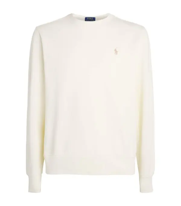 Polo Ralph Lauren Cotton Loopback Fleece Sweatshirt - Neutral
